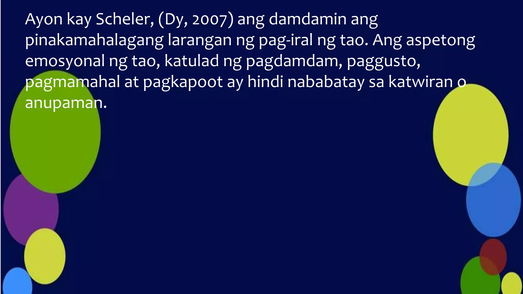 Emosyon esp 8 | PPTX