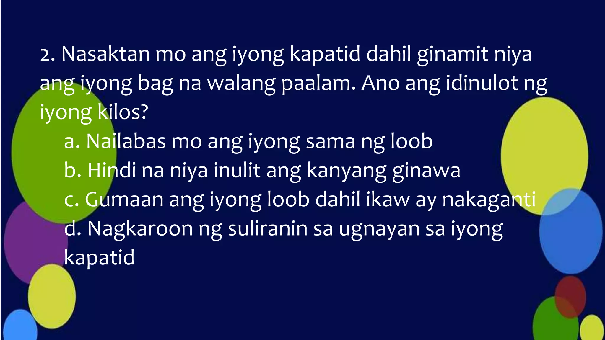 Emosyon esp 8 | PPTX
