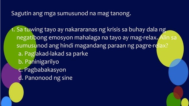 Emosyon esp 8 | PPTX
