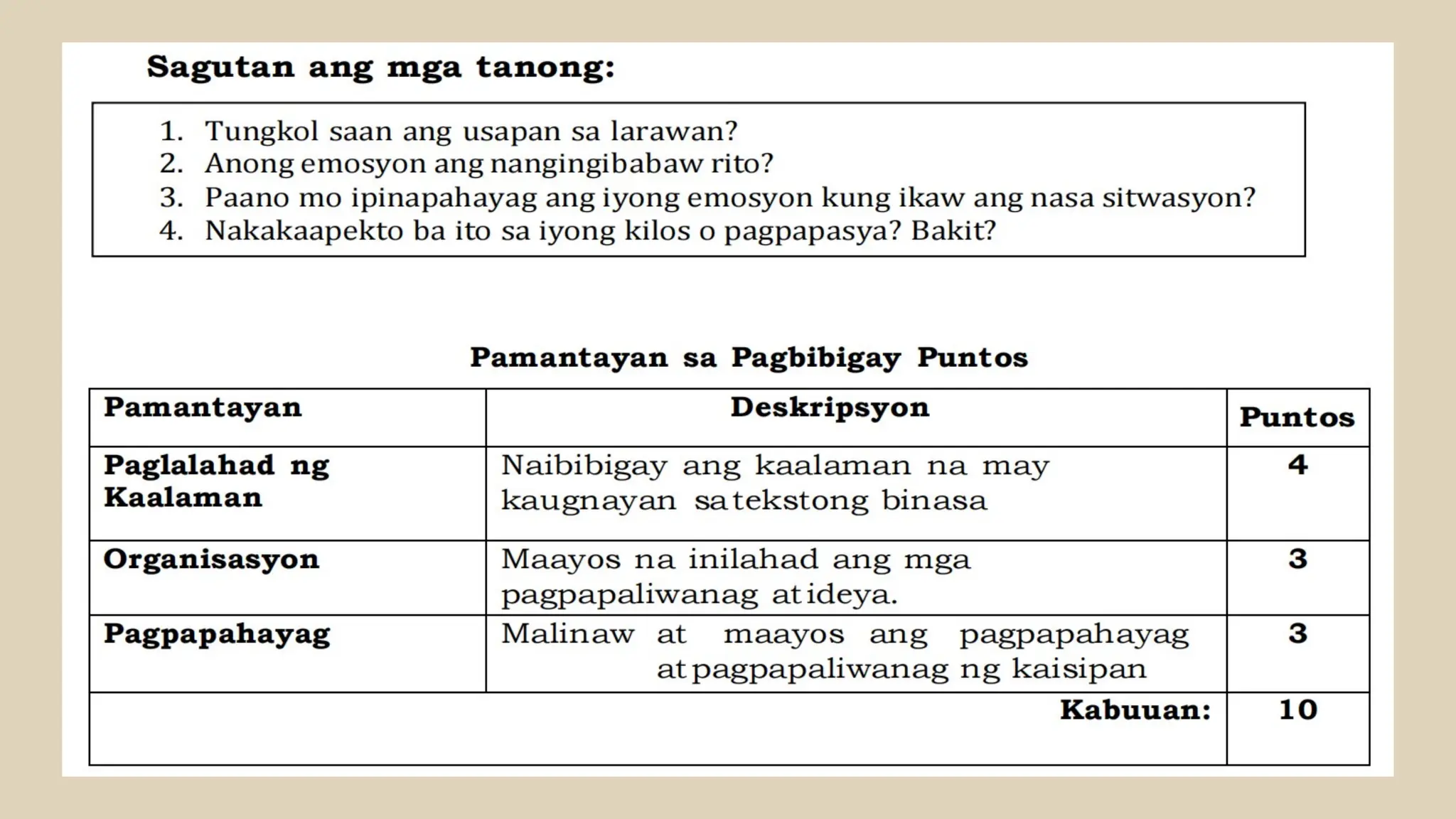 EMOSYON ESP 8--- CO.pptx....................... | PPTX