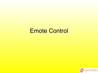 Emote control | PPT | Mental Health | Diseases and Conditions