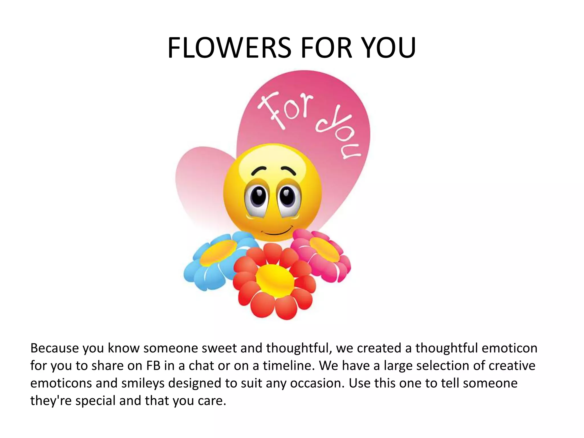 Emoticons(UNDERSTAND'S FEELINGS OF PEOPLE) PPT | PPTX