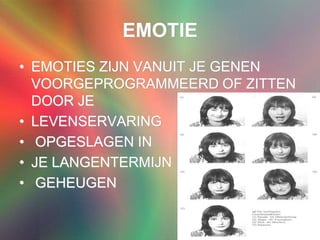 Emotie | PPTX