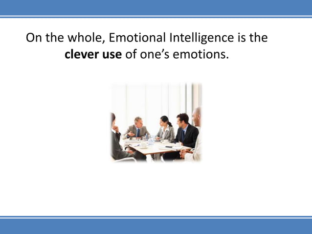 Skills For Developing Emotional Intelligence | PPTX | Family and ...
