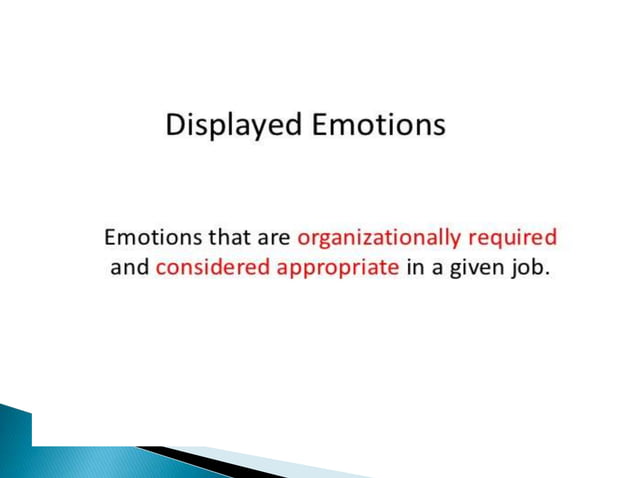 DIFFRENT TYPES OF EMOTIONS | PPTX | Science