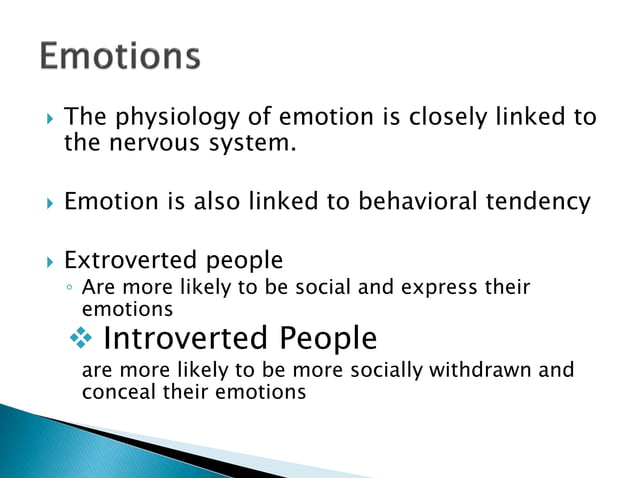 DIFFRENT TYPES OF EMOTIONS | PPTX | Science
