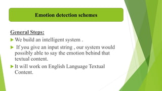 Emotion Detection | PPTX