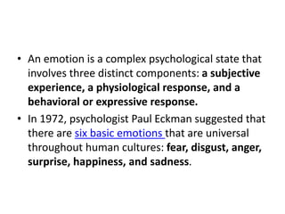 Emotion | PPT