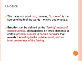 Emotion | PPTX