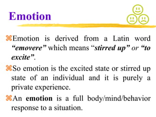 Emotion-Psychology | PPT