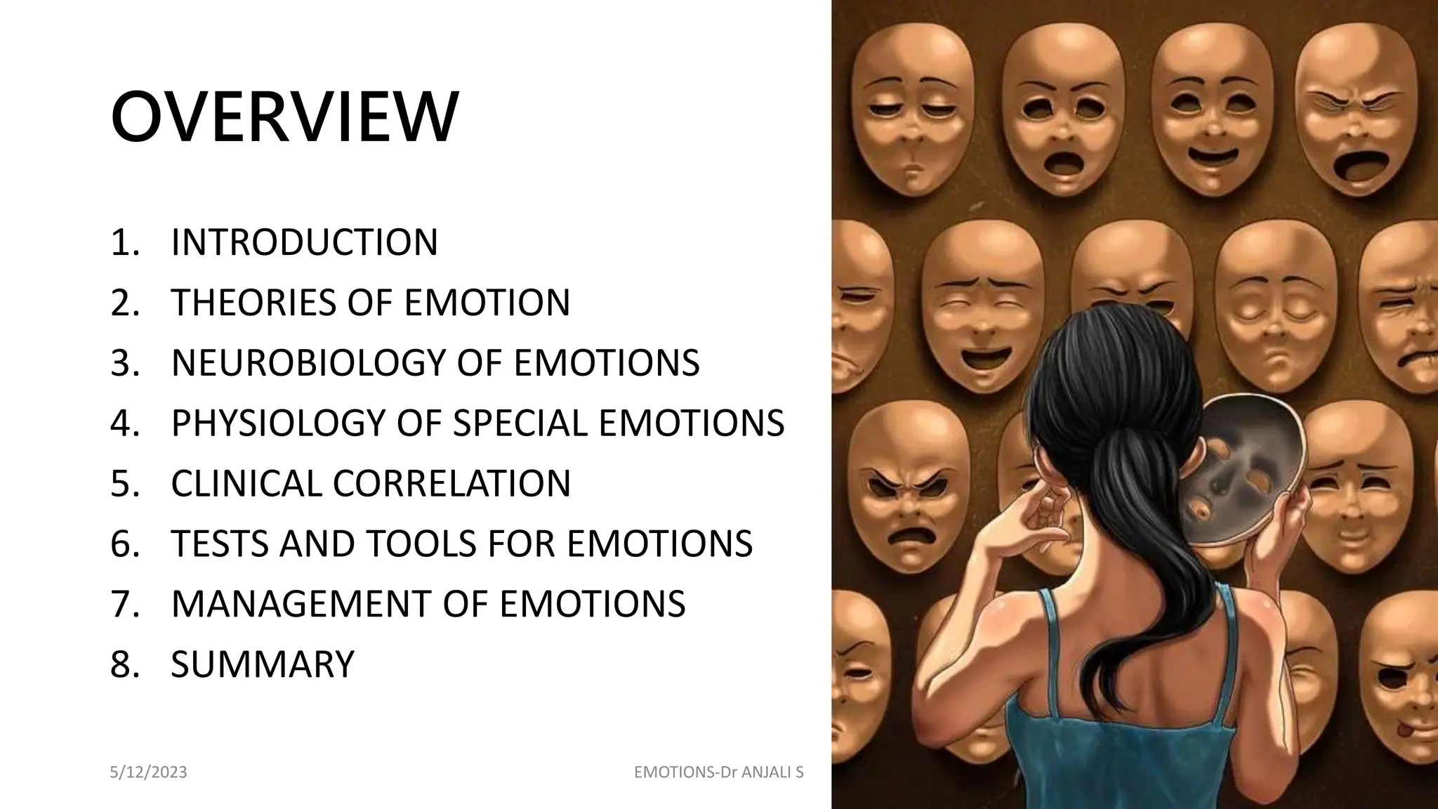 emotion-psychology topic including neurobiology | PPTX