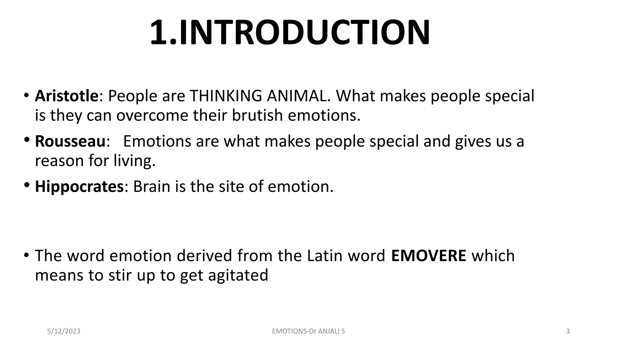 emotion-psychology topic including neurobiology | PPTX