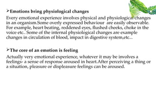 EMOTION power point presentation uploaded | PPTX