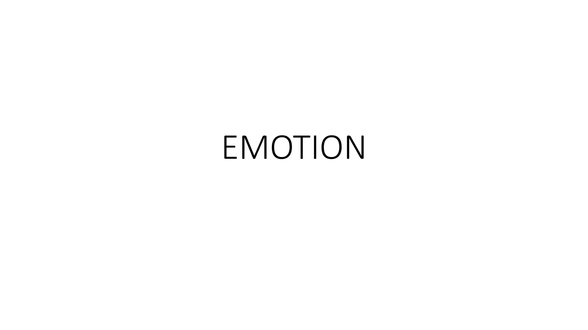 emotion definition and major theories of emotion | PPTX