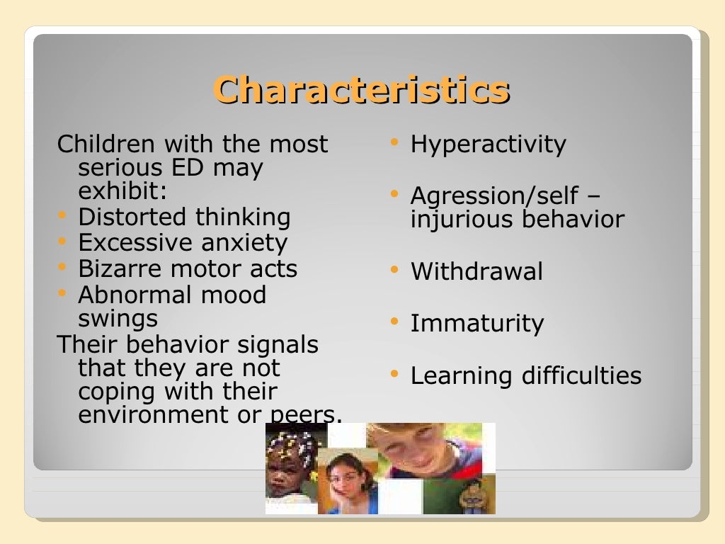 Emotional Disorders Presentation emotional-disorders-presentation