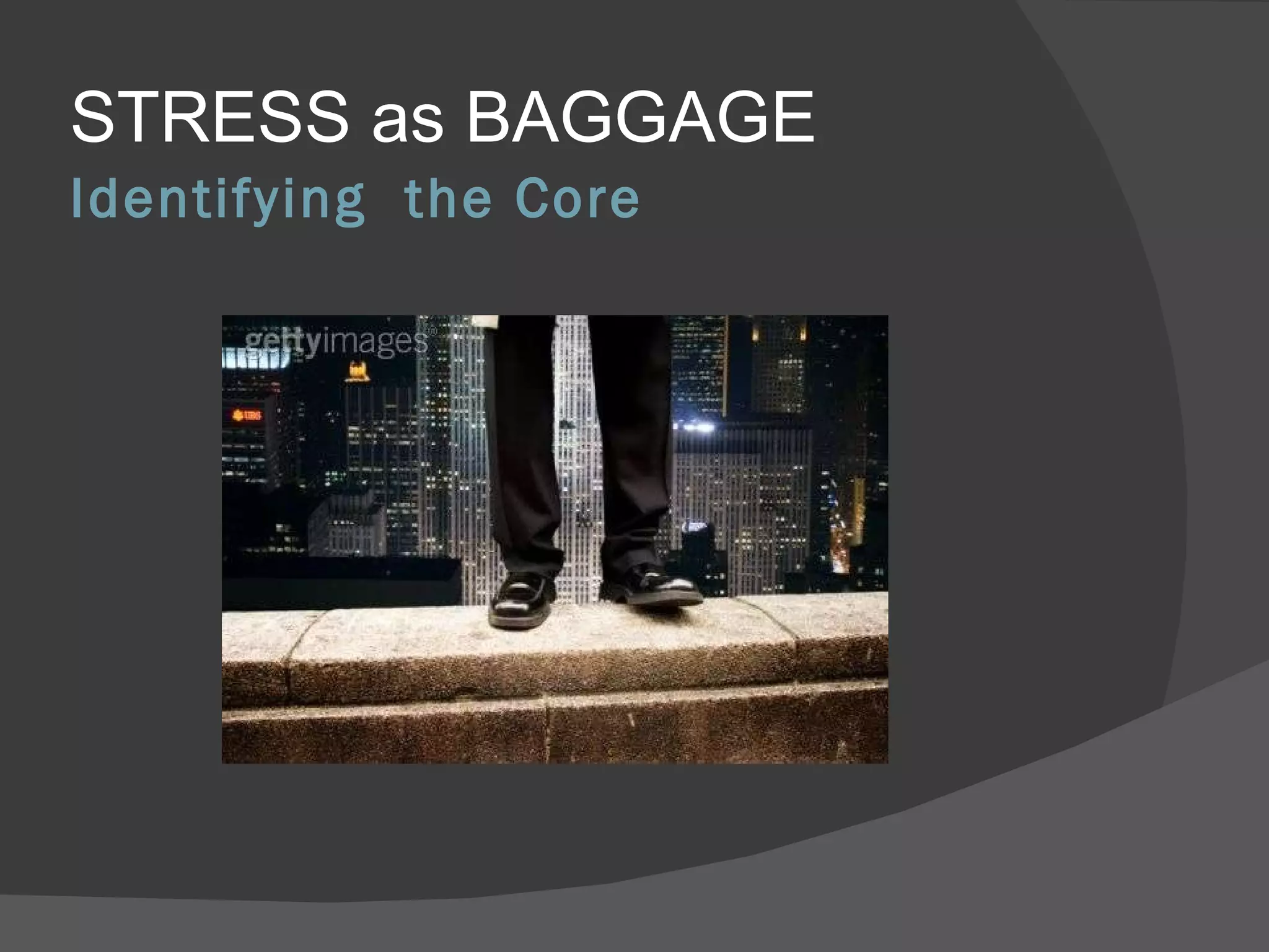 Emotional Intelligence: Baggage Check | PPT