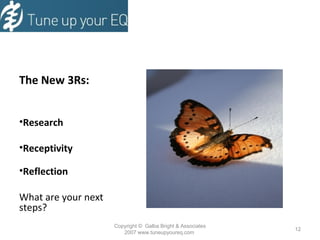 Emotional Intelligence & The New 3 Rs | PPT