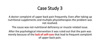 Emotional awareness and psychogenic pain | PPT