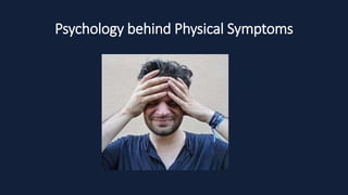 Emotional awareness and psychogenic pain | PPT