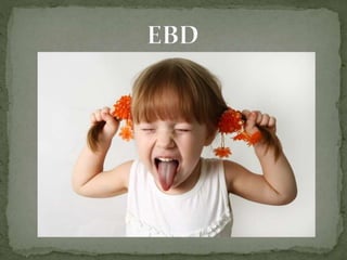 Emotional & behavioral disorder 3 | PPTX | Mental Health | Diseases and ...