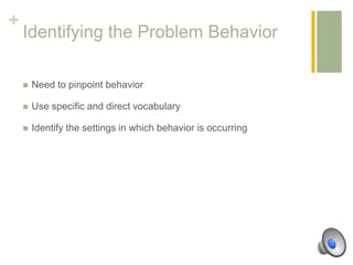 Emotional behavioral disorders | PPT