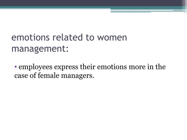 Emotional behaviour in the workplace | PPTX