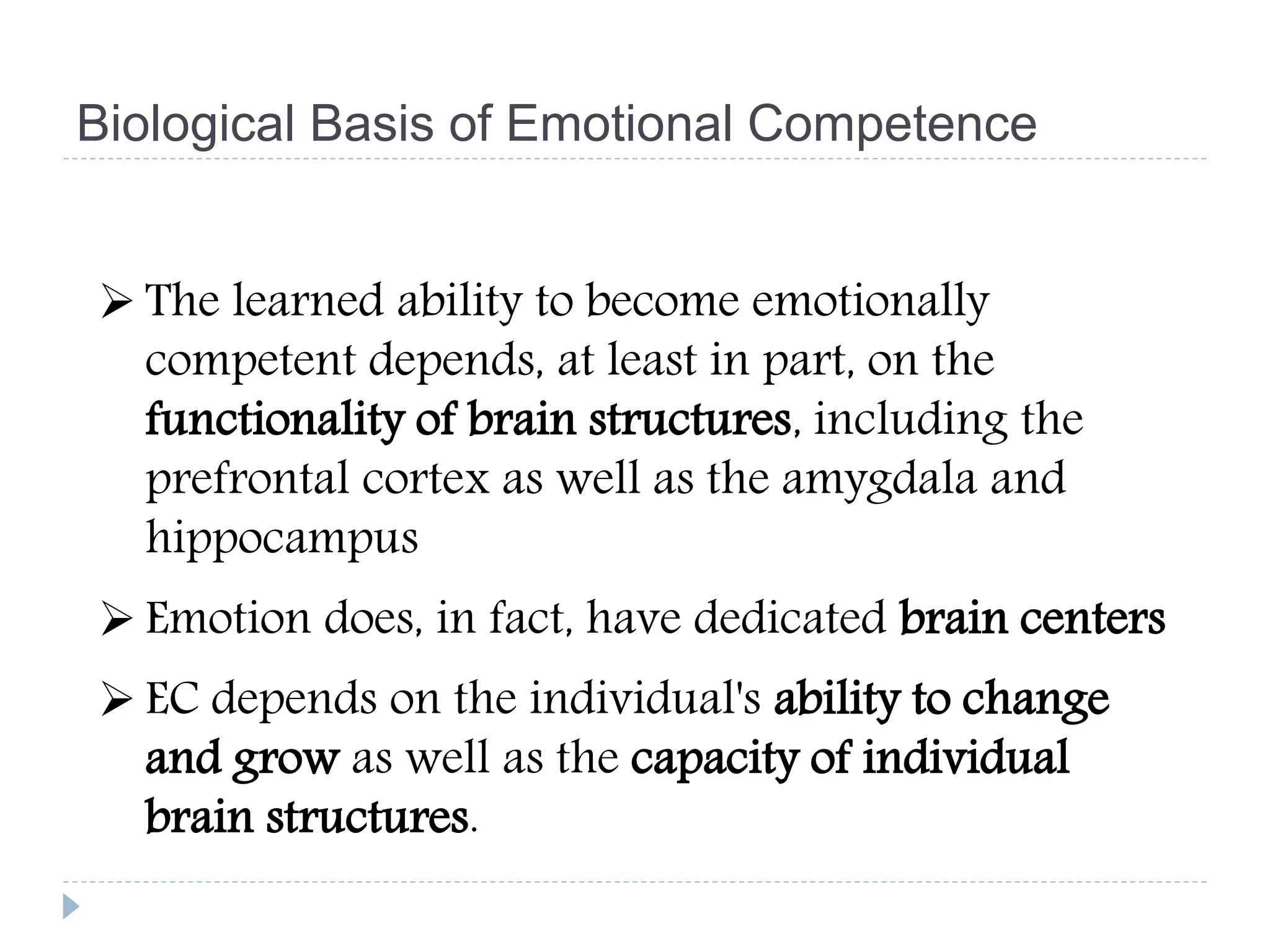Emotional competence | PPTX