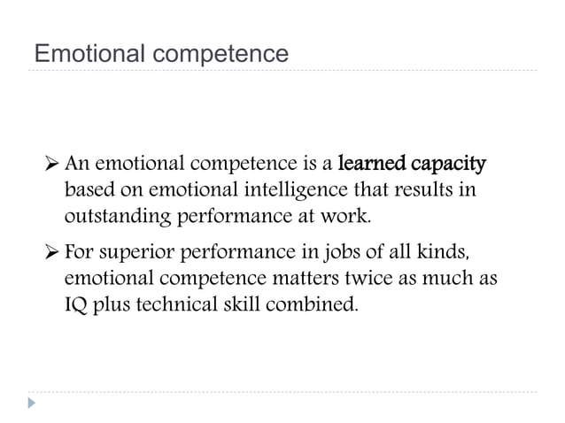 Emotional competence | PPTX | Brain and Nervous System Disorders ...