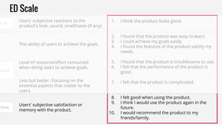 ED Score - Emotional Design Score | PDF