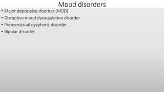 Emotional disorders in children | PPTX