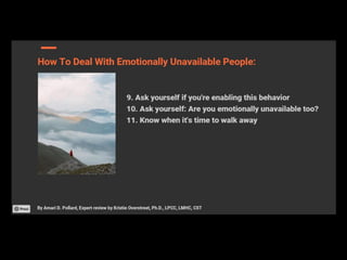Emotional Distancing | PDF
