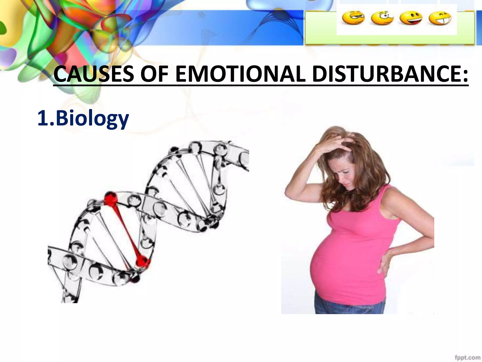 Emotional disturbance | PPTX
