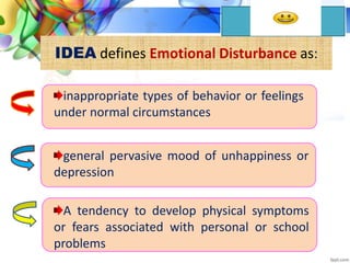 Emotional disturbance | PPTX
