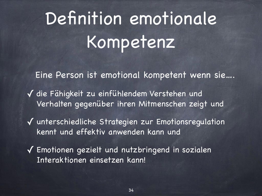 Emotionale Kompetenz