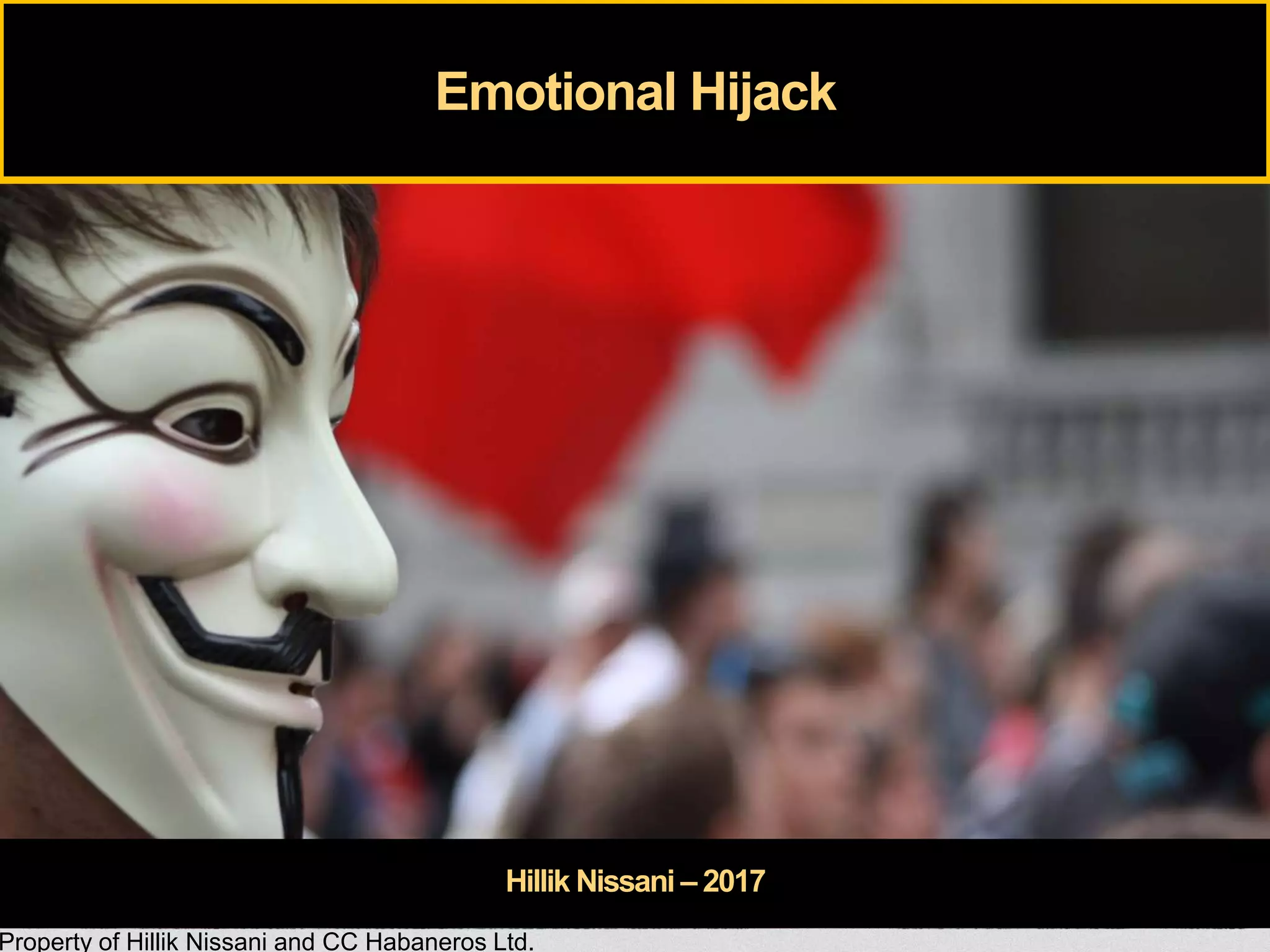 Emotional hijack aug 2016 | PPTX