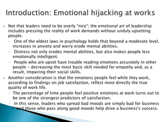 Emotional hijacking | PPTX