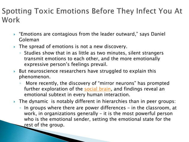 Emotional hijacking | PPTX | Brain and Nervous System Disorders ...