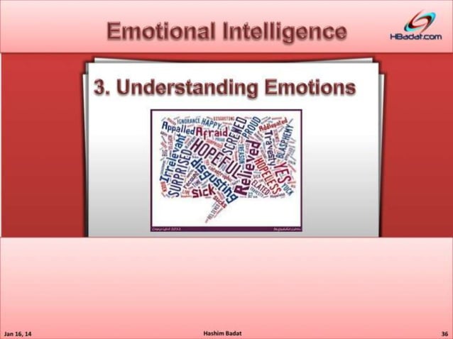 Emotional intelligence ; Four Branch Model | PPTX