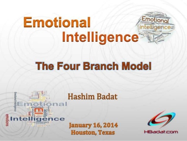 Emotional Intelligence Four Branch Model