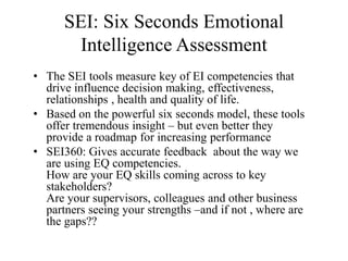 Emotional intellgence | PPTX | Educational Assessment | Education
