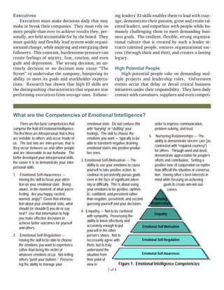 Emotional intelligence | PDF