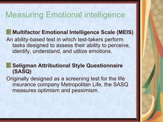 Emotional intelligence | PPT