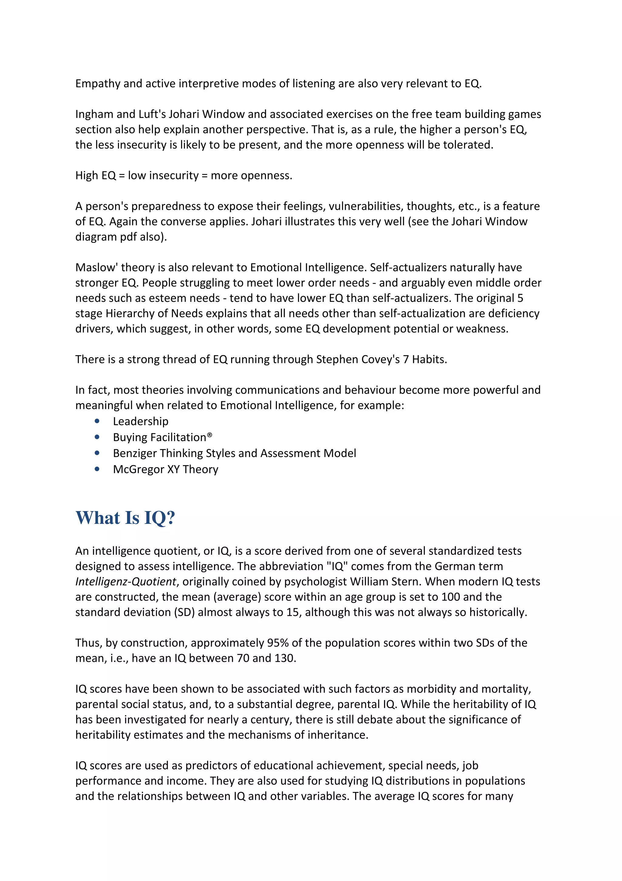 Emotional Intelligence | PDF