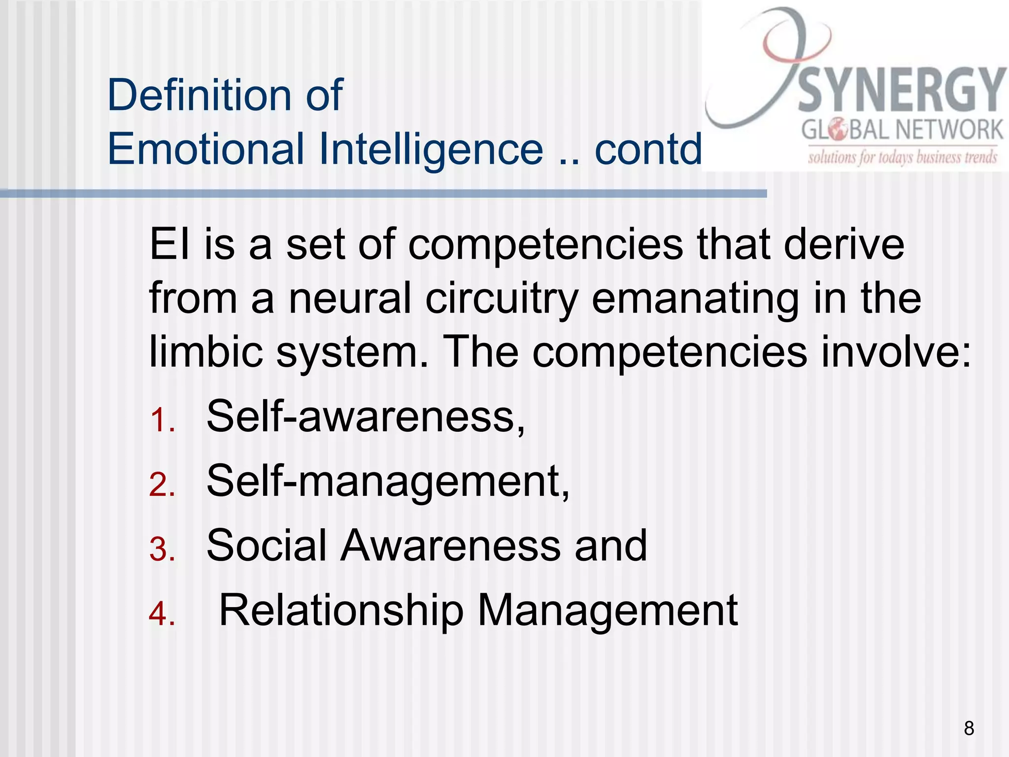 Emotional intelligence | PPTX