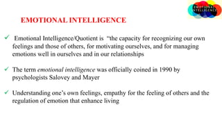 Emotional intelligence | PPSX