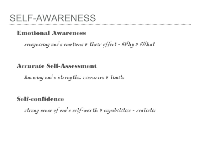 Emotional intelligence | PPT