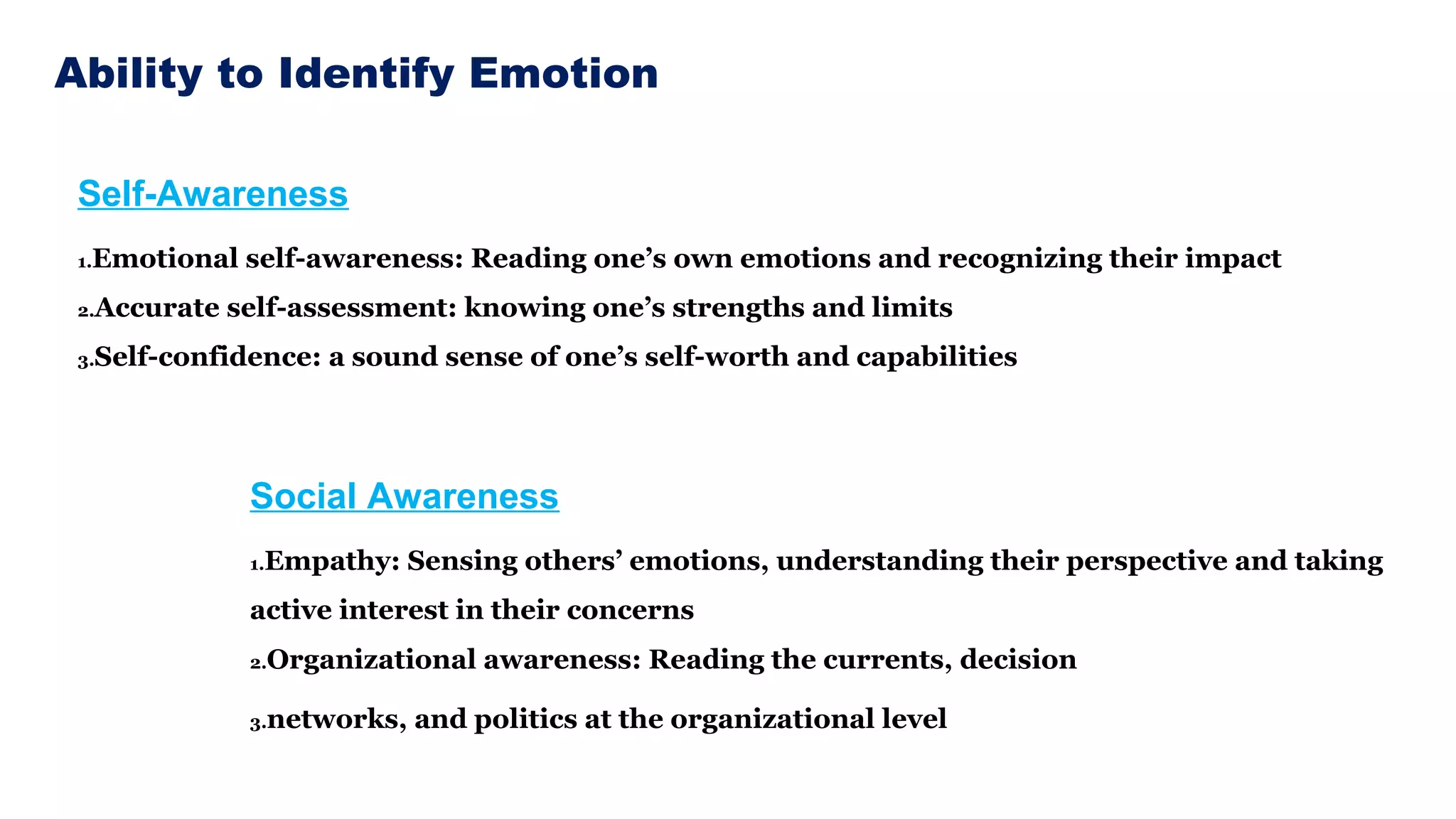 Emotional intelligence | PPT
