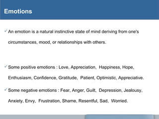 Emotional Intelligence | PPT