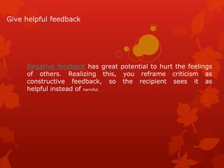 Emotional intelligence.alc 111019 | PPTX