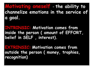 Emotional intelligence | PPT